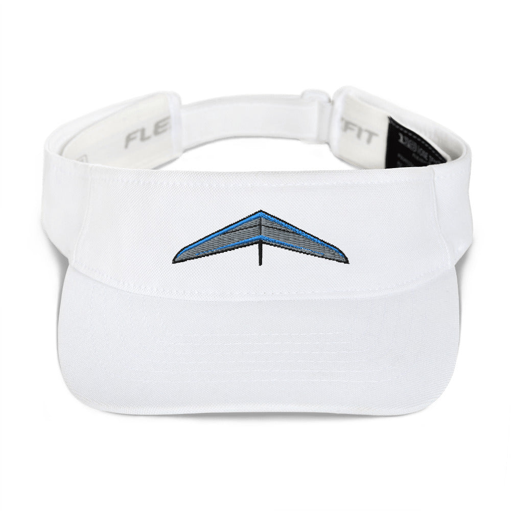 Gray & Blue Glider | Sport Visor – THERMAL PILOT
